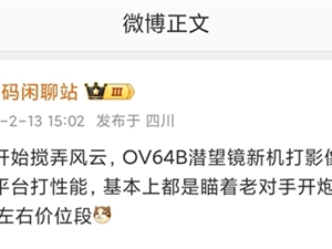 真我12 Pro系列将采用OV64B潜望长焦：主打影像 年后登场